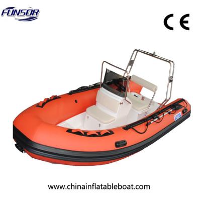 China RIB430 High Quality Rigid Inflatable Boat For Sport Or Rescue for sale