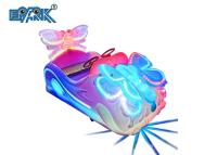China Luminous Butterfly Kids Bumper Car Powered By 24v Battery for sale