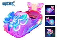 China Luminous Butterfly Kids Bumper Car Powered By 24v Battery for sale