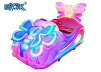 China Luminous Butterfly Kids Bumper Car Powered By 24v Battery for sale