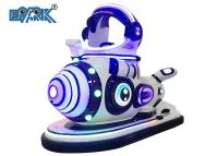 China Supermarket Space Rockets Kids Bumper Car Hardware And Plastic Material for sale