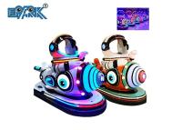 China Supermarket Space Rockets Kids Bumper Car Hardware And Plastic Material for sale