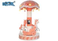 China 140KG Kiddy Ride Machine Mini Electric Children Riding Carousel For Three People for sale