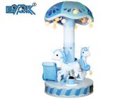 China 140KG Kiddy Ride Machine Mini Electric Children Riding Carousel For Three People for sale