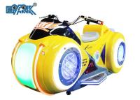 China Dazzle Light Motorcycle Amusement Park Kiddie Ride Fiber glass Electric Car for sale