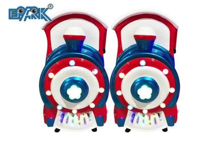 China 60W Amusement Park Kiddie Ride Fiberglass Electric Ride British Style Little Train for sale