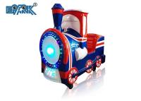 China 60W Amusement Park Kiddie Ride Fiberglass Electric Ride British Style Little Train for sale
