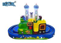 China Coin Operated Round Castle Kiddie Ride Train Game Machine Funfair Games for sale