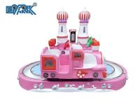 China Coin Operated Round Castle Kiddie Ride Train Game Machine Funfair Games for sale