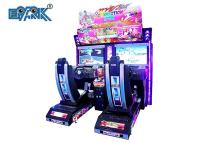 China Double Players Outrun Racing Simulator Racing Game Machine With Red Seats for sale