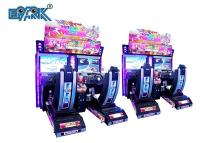 China Double Players Outrun Racing Simulator Racing Game Machine With Red Seats for sale