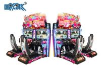 China Double Players Racing Game Simulator Metal Cabinet Racing Game Machine for sale