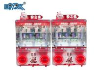 China Colorful Coin Operated Doll Prize Vending Machine Mini Plush Toy Charming for sale