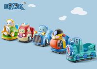China New Square Park Little Blue Train  Small Amusement Equipment Battery Car for sale