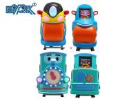 China Little Blue Train Coin Operated Electric Kiddie Rides Small Amusement Equipment for sale