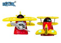 China Propeller Big Plane  Amusement Equipment Battery Car Fiberglass Kids Ride for sale
