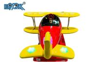 China Propeller Big Plane Fiberglass Kiddy Ride Machine Coin Operated Swing Car for sale
