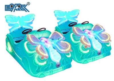 China Luminous Butterfly Electric New Coin Operated Kiddie Rides Amusement Machine for sale