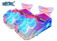 China Luminous Butterfly Electric New Coin Operated Kiddie Rides Amusement Machine for sale