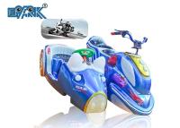 China Coin Operated Robocop 200Kg Fiberglass Kids Ride Bumper Car For Two People for sale