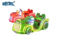 China Outdoor Playground Coin Operated Tractor Square Plastic Bumper Cars With Two Seats for sale