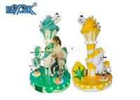 China Ice Cream Carousel Mini Children Amusement Rides For Three People for sale