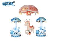 China Mini Electric Children Riding Carousel Amusement Park Equipment Rides for sale