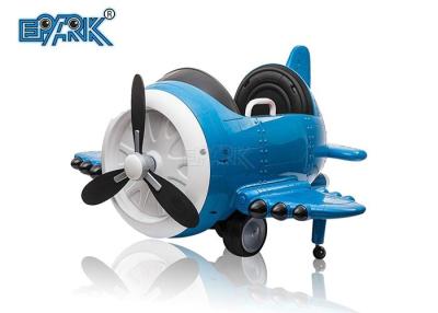 China Red And Blue Hot Popular Children Remote Controlled Airplane Plaza Car Kiddie Ride for sale