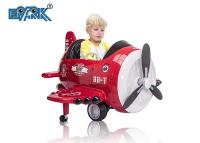 China Red And Blue Hot Popular Children Remote Controlled Airplane Plaza Car Kiddie Ride for sale