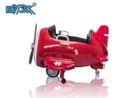 China Red And Blue Hot Popular Children Remote Controlled Airplane Plaza Car Kiddie Ride for sale