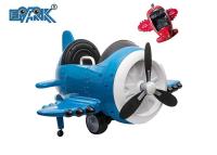China Red And Blue Hot Popular Children Remote Controlled Airplane Plaza Car Kiddie Ride for sale