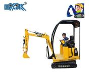 China Indoor Outdoor Playground Pleasure Excavator Electric Excavator Machine for sale