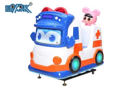 China Ambulance Goethe Cartoon Kiddy Ride Machine Coin Operated Swing Machine for sale