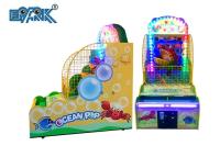 China Ocean Pop II Amusement Park Ball Throw Machine 300W Coin Operated For Two People for sale