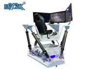 China Hot Selling Six-Axis Three-Screen Racing Car 300Kg 9D Vr Racing  Simulator for sale
