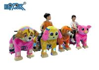 China 1 Player Funfair Wheel Ride Plush Animal Led Lights Kids Walking Toy for sale