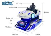 China Dynamic Vr Racing Car Full Dynamic Mobile Car Cinema System Car Racing Vr Simulator for sale