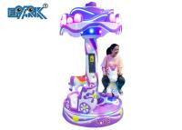China Three Sweetheart Carousel Kiddy Ride Machine Swing Electric Coin Operated Arcade Game for sale
