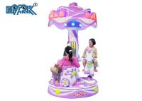 China Three Sweetheart Carousel Kiddy Ride Machine Swing Electric Coin Operated Arcade Game for sale