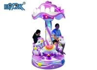 China Three Sweetheart Carousel Kiddy Ride Machine Swing Electric Coin Operated Arcade Game for sale