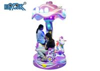 China Coin Operated Three Sweetheart Swing Electric Small Carousel Arcade Game for sale