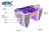 China Fun Two Player Arcade Amusement Game Machines Cute Snake Cards Or Lottery Tickets for sale