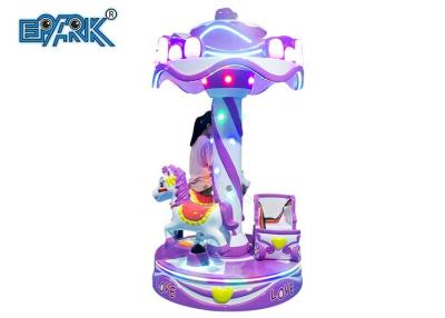 China Swing Electric Kiddy Ride Machine Three Sweetheart Carouse for sale