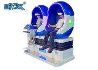 China Roller Coaster Virtual Reality Cinema 2 Egg Chair Seat Vr Simulator for sale