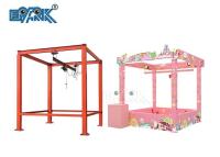 China 2000W Toy Crane Claw Machine Real Life Capture Gift Human Claw Machine for sale