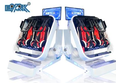 China 3.5KW 9D Virtual Reality Chair Sports 2 Seats 360 VR Racing Simulator for sale