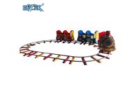 China Indoor Outdoor Playground Kids Ride On Train Electronic Track My Train 5 Seats for sale