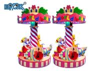 China Indoor Fairground Merry Go Round Amusement Park Baby World Carousel 3 People for sale