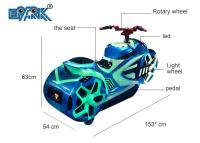 China Fengshen Motorcycle  Electric Playground Motorcycle Kids Riding Bumper Car for sale