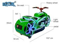 China Floor Standing Mini Electric Kids Bumper Car Fengshen Motorcycle for sale